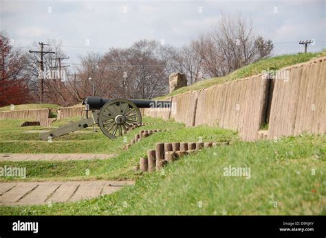 Civil War Defenses Of Washington Fort Stevens Fstv Cwdw 0054 Stock