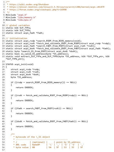 Acpi C Download Free Pdf Computer Science Object Oriented Programming