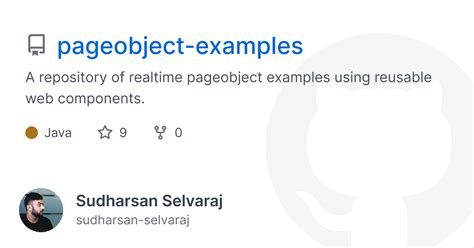 pageobjectmodel · github topics · github