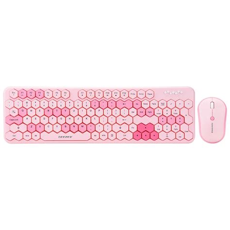 Geezer Honeycomb Keyboard Mouse Combo Versatile And Stylish