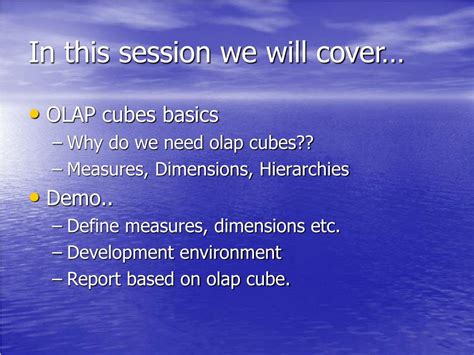 Ppt Introduction To Olap Cubes Powerpoint Presentation Free Download