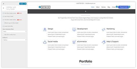 Sticky Header How To Create A Sticky Header In Wordpress With Astra