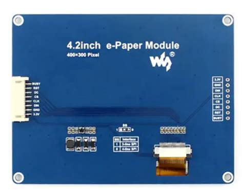 400x300 42 E Ink Display Module Robotshop