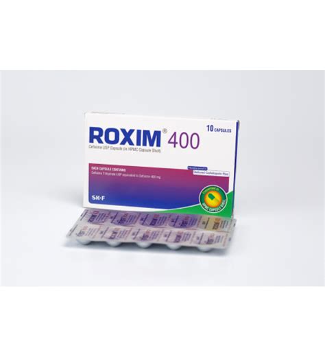 Roxim 400 Mg Capsule Online Pharmacy Bd