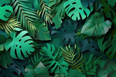 Green Leaf Pattern Textured Backdrop Images Free Photos Png Stickers