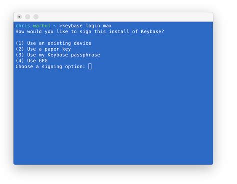 Keybase Book Chat Crypto
