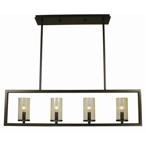 Theorem Linear Pendant By Framburg F 1154 Mblack Frg899711