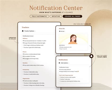 Notion Template Extended Life Planner All In One Template Notion