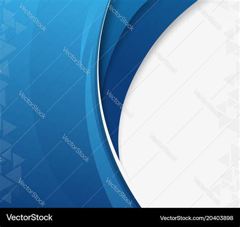 Blue Abstract Background Royalty Free Vector Image