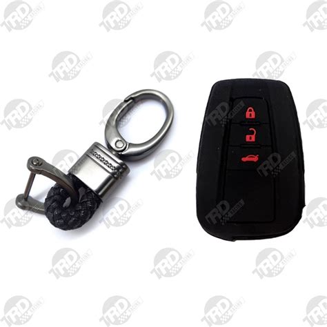 𝗦𝗜𝗟𝗜𝗖𝗢𝗡𝗘 Toyota Corolla Cross Camry Altis Chr Car Key Cover Casing