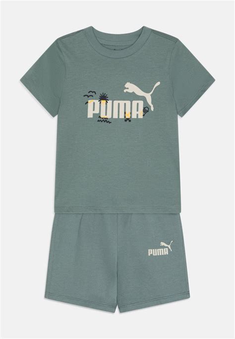 Puma Minicats Sandy Adventures Tee And Shorts Unisex Set T Shirts Med