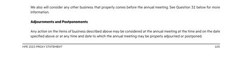Hpe 2023 Proxy Statement