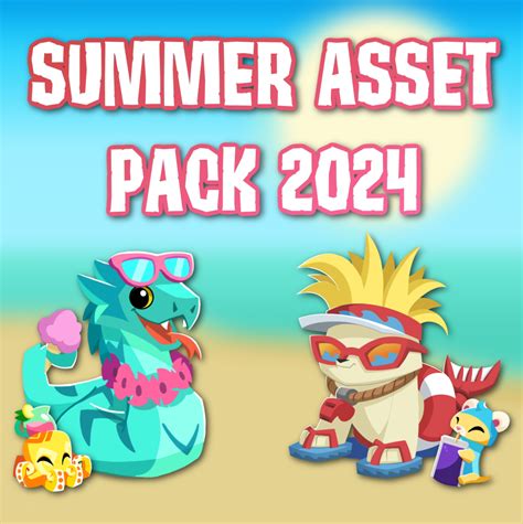 Summer Asset Pack 2024 — Animal Jam Archives