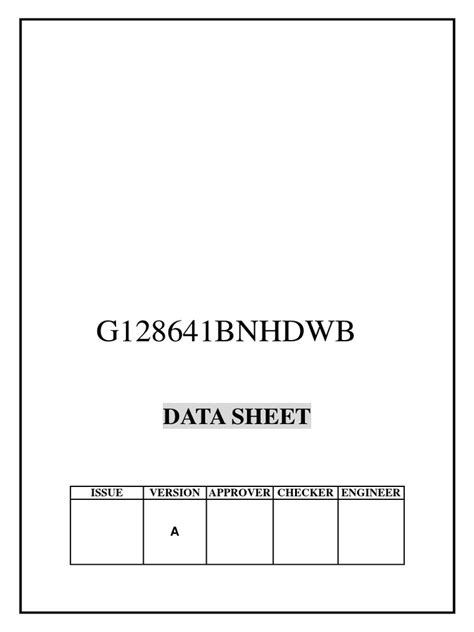 Lcd Grafico 128x64 T6963c Pdf Liquid Crystal Display Backlight
