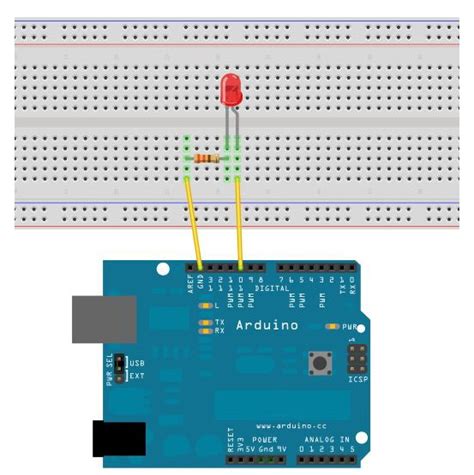 學習ing Arduino Uno學習120．控制外接led燈