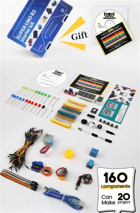 Starter Kit S Precizním Klonem Uno R3 Dratekcz