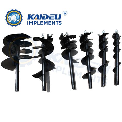 Hydraulic Post Hole Digger For Compact Tractor Post Hole Digger And