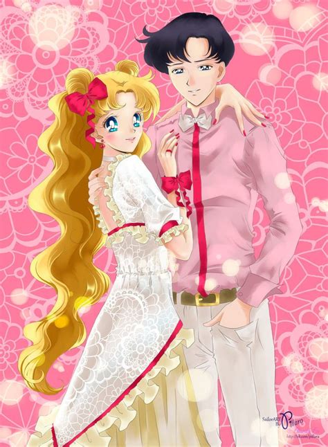 Mamoru And Usagi Sailor Moon Character Sailor Moon Manga Sailor