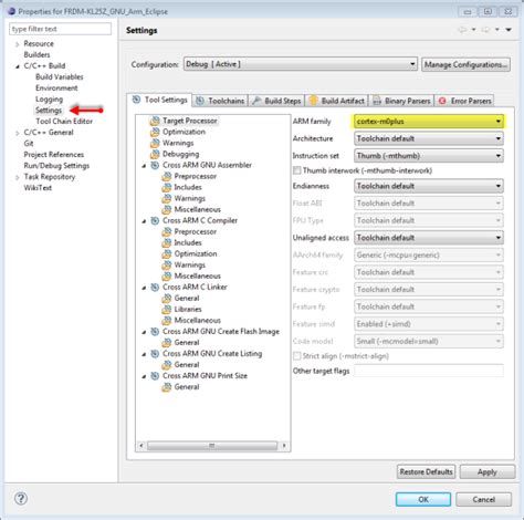 diy free toolchain for kinetis part 7 gnu arm eclipse plugins mcu