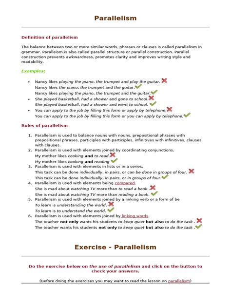 Parallelism Pdf
