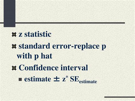 Inference For Proportions Ppt Download
