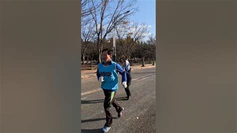 추운날씨에 열정적인 응원 감사드립니다 달리기 응원영상 응원단 Youtube