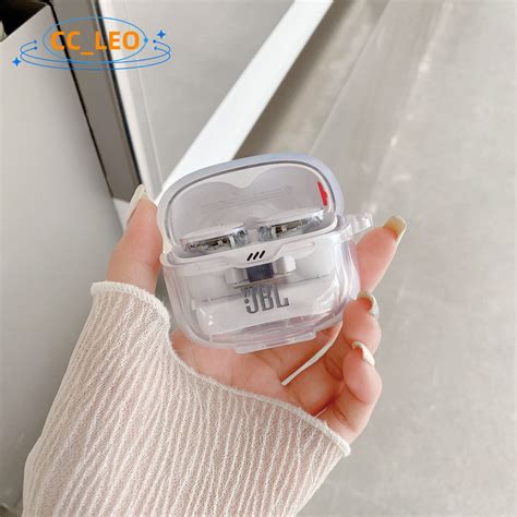 For Jbl Tune Beam Jbl Tune Buds Transparent Soft Case Cartoon Solid Color Jbl Tune Beam