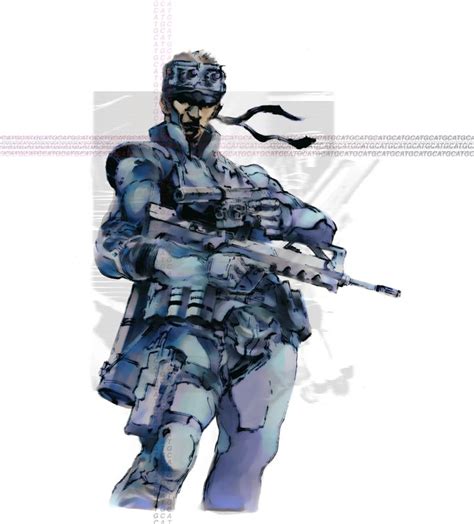 Metal Gear Solid 1998 Promotional Art Mobygames