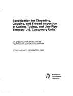 API Spec 5B PDF Engineer Documents Center