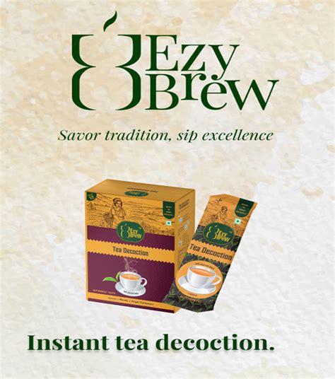 Instant Tea Decoction I Pre Brewed Tea Concentrate Classic I Pack Of