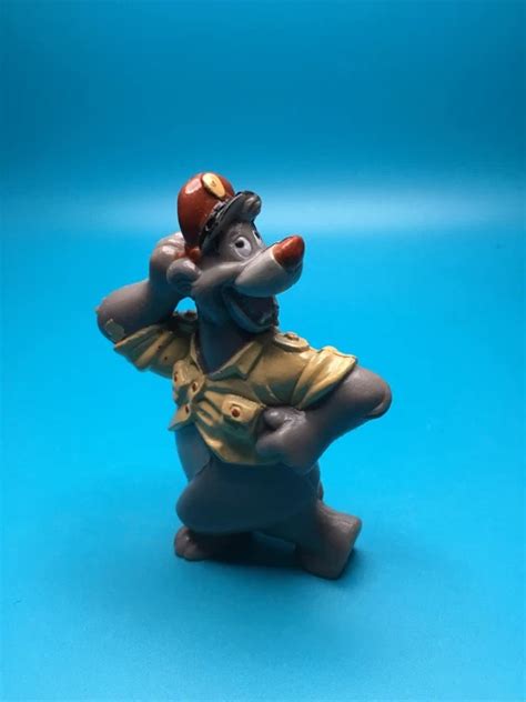 Vintage Disney Talespin Figure Baloo Kelloggs Pvc 2 1991 £289