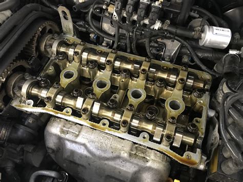ТО+замена прокладки клапанной крышки — Chevrolet Aveo Sedan (1G), 1,6 л ...