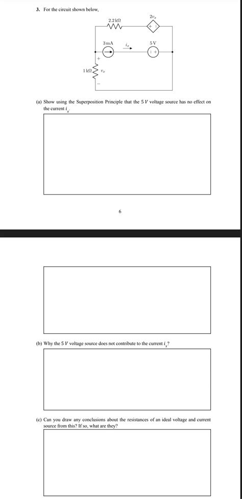 3 For The Circuit Shown Below A Show Using StudyX
