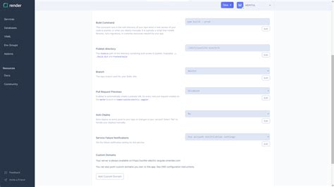Deploying Angular App Render