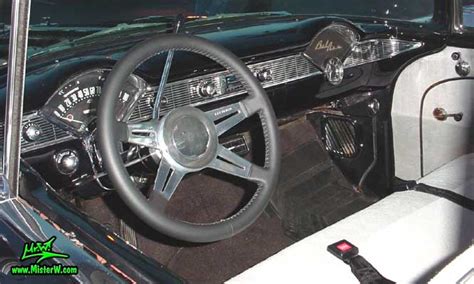 56 Chevrolet Bel Air Coupe Interior And Dash Board 1956 Chevrolet Bel