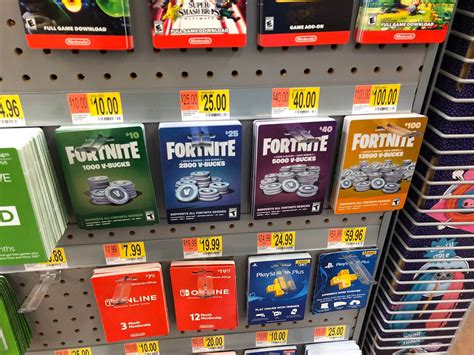 Fortnite V Bucks T Cards Where To Redeem And Buy Them Including