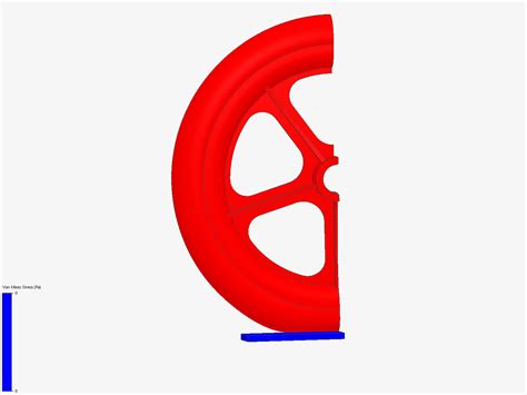Tutorial Nonlinear Analysis Of A Wheel By Cpatalinghug Simscale