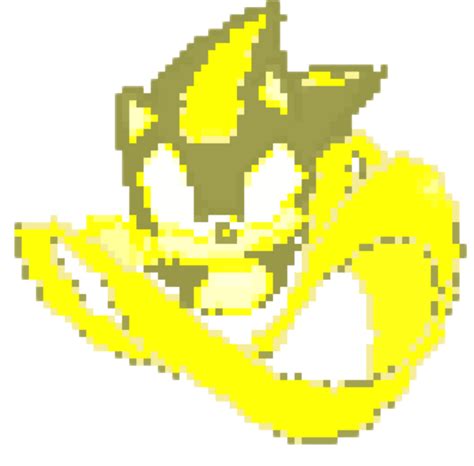 Super Golden Sonic Running Sprite By Shadowxcode On Deviantart