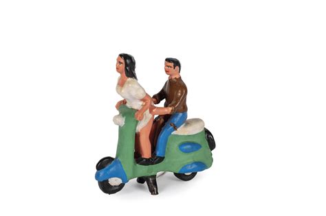 At Auction 20th C Erotic Ceramic Figurine