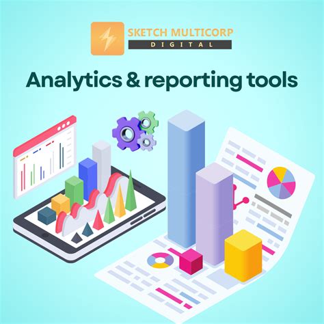 Analytics And Reporting Tools Sketch Multicorp Digital Marketing