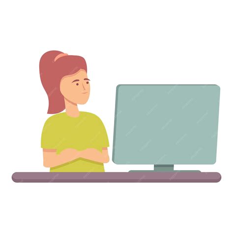 premium vector project programming icon cartoon vector computer