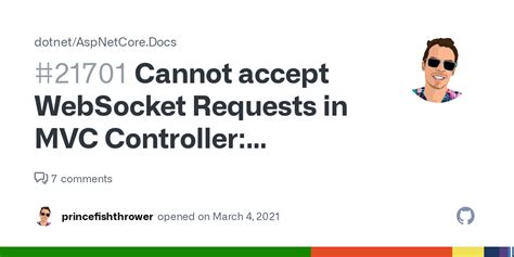 Cannot Accept Websocket Requests In Mvc Controller Context