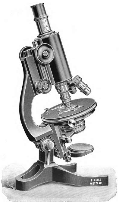 E Leitz Wetzlar No 179348 Stand A The Universal Microscope C 1919