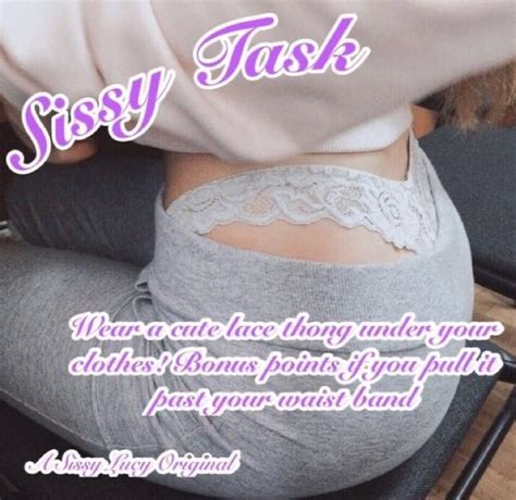 Sissy Tasks On Tumblr
