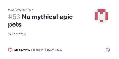 No Mythical Epic Pets Issue Rxzyx Prodigy Hack GitHub