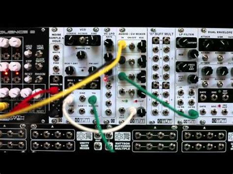 MST 4 Channel Audio CV Mixer Eurorack PCB And Panel Reverb