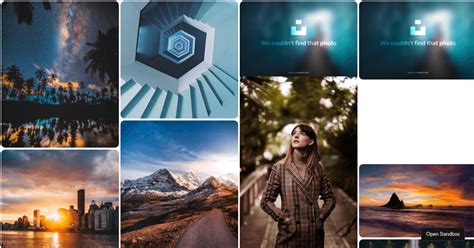React Graceful Image Examples Codesandbox