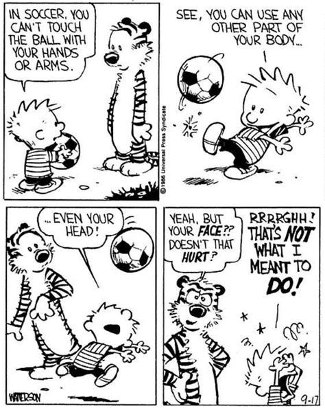 Soccer Time Rcalvinandhobbes