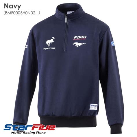 Sparco スパルコ ハーフジップ スウェット フォード パフォーマンス Half Zip Sweatshirt Sparco Ford