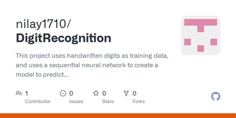 Github Nilay Digitrecognition This Project Uses Handwritten Digits As Training Data And